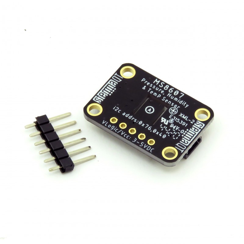 STEMMA QT MS8607 Pressure Humidity Temperature PHT Sensor - module with ...