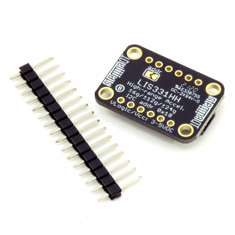 STEMMA QT LIS331 Triple-Axis Wide-Range ±24g Accelerometer - module ...