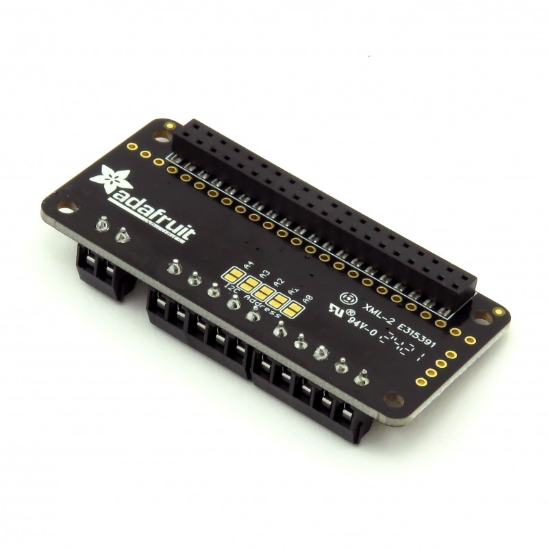 DC & Stepper Motor Bonnet - module with motor drivers for Raspberry Pi ...