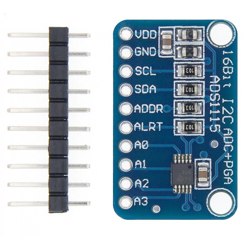 Module with 4-channel 16-bit ADC ADS1115 converter - Kamami on-line store