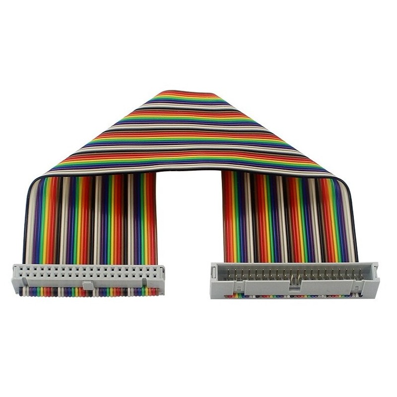 GPIO 40-pin M-F cable for Raspberry Pi - Kamami on-line store