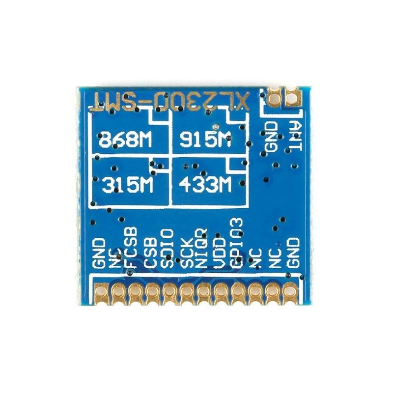 LoRa 433MHz radio module with CMT2300A chip - Kamami on-line store