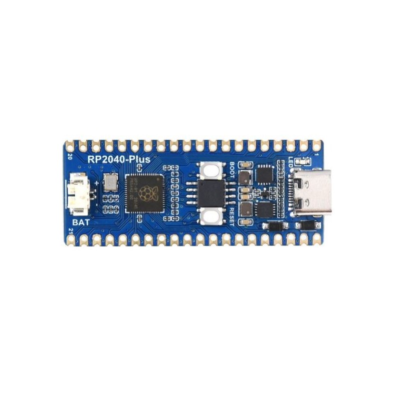 RP2040-Plus-M board with RP2040 microcontroller with headers - Waveshare 20808 - Kamami on-line ...