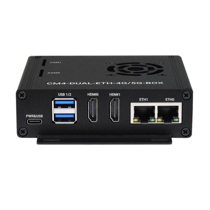 CM4-DUAL-ETH-4G/5G-BOX-EU kit for building mini PC based on Raspberry ...