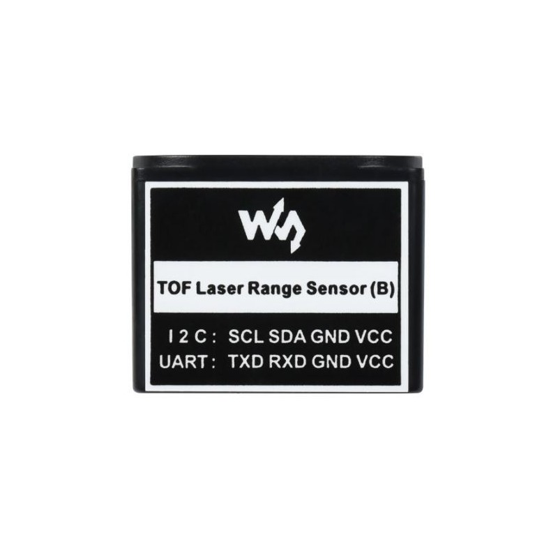 Laser distance sensor TOF (B) UART/I2C 0.1-15 m - Waveshare 21221 ...