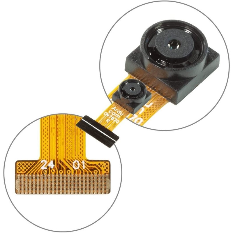 OV7670 Camera - Mini CCM camera with OV7670 0.3MP sensor - Kamami on ...