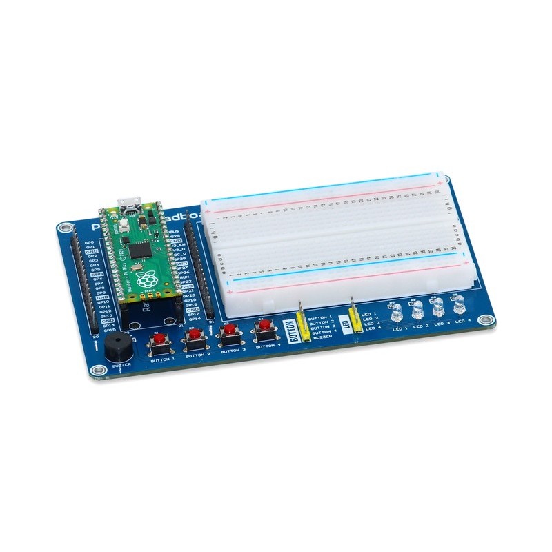 Pico Breadboard Kit - prototyping kit for Raspberry Pi Pico - Kamami on ...