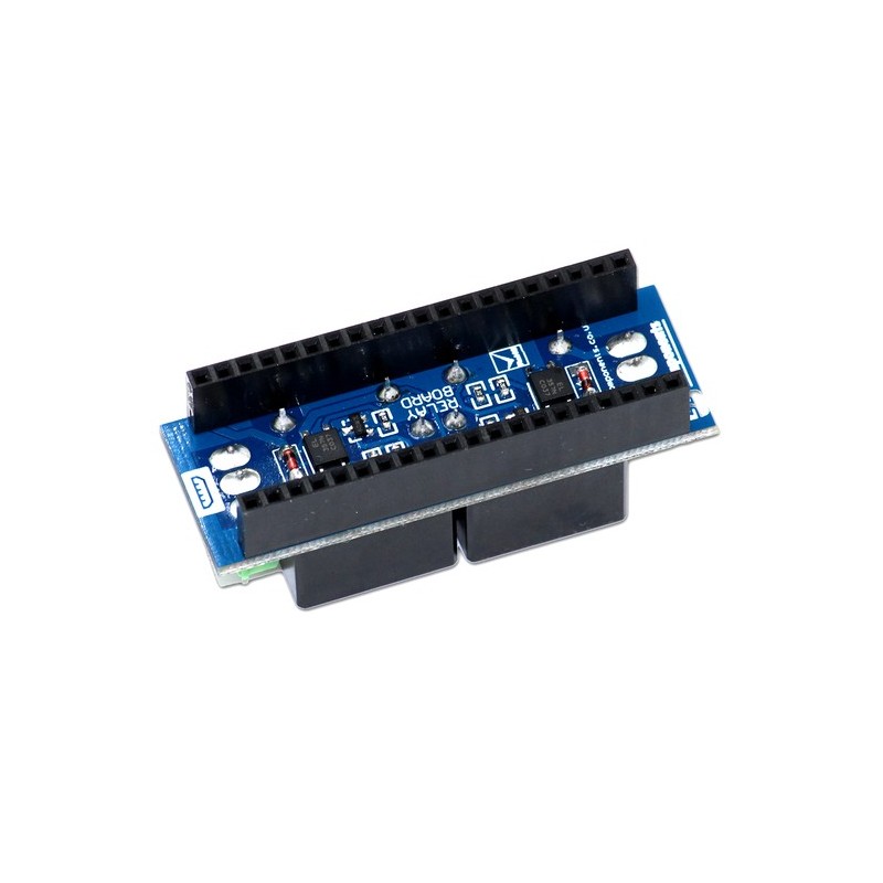 Pico Dual Channel Relay HAT - 2-channel module with relays for ...