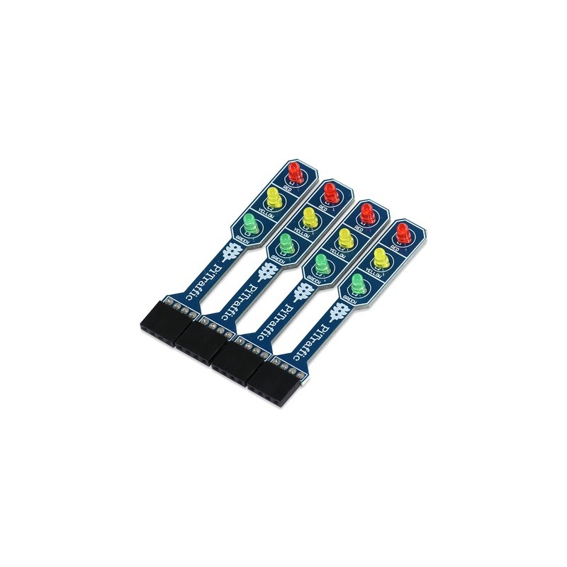 PiTraffic - a module with LED displays for traffic lights for the ...