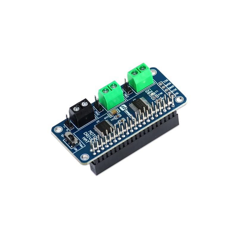 Motor Driver HAT - a module with a 2-channel DC motor driver for ...