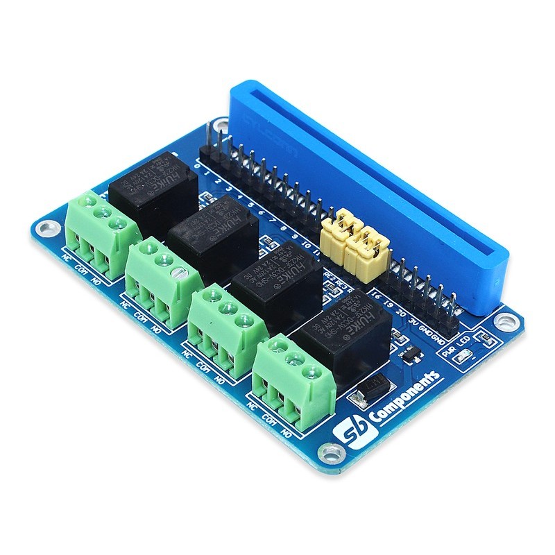 Relay Bit - module with 4 relays for micro:bit - Kamami on-line store
