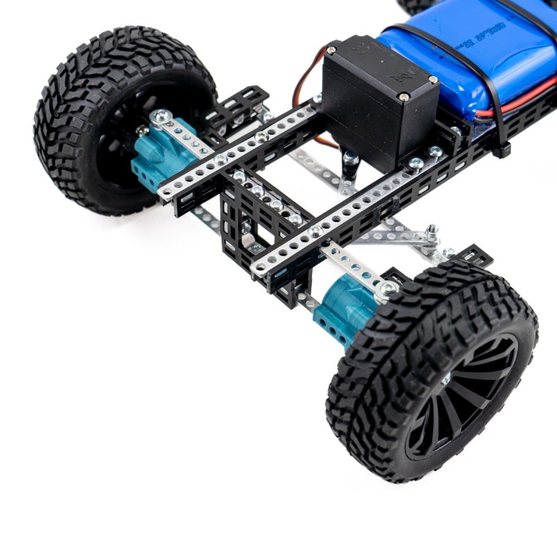 Totem RoboCar Chassis - a set for building a 4-wheel chassis - Kamami ...