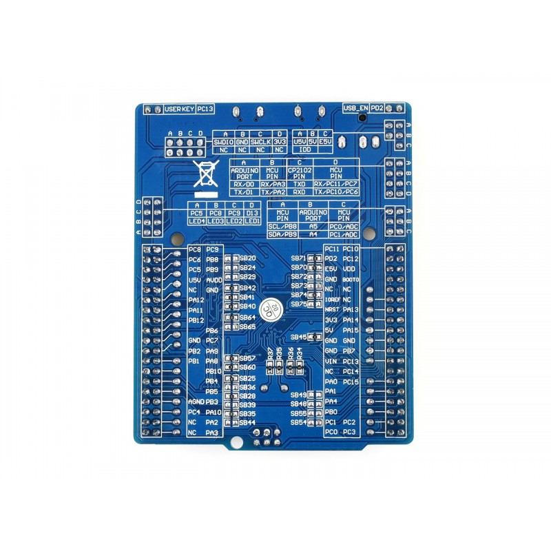 XNUCLEO-F411RE - starter kit with STM32F411 microcontroller - Kamami on ...