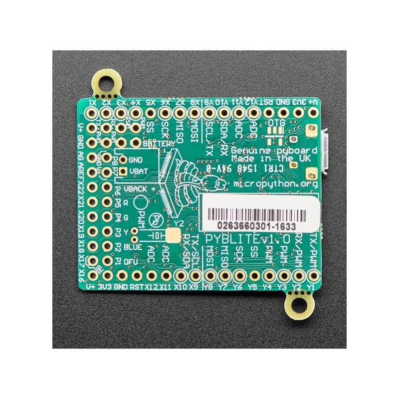 MicroPython Pyboard Lite v1.0 - płytka z mikrokontrolerem STM32F411 - sklep Kamami