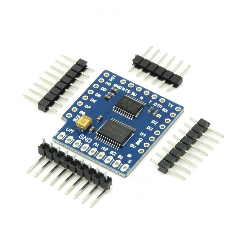 Module with controller of DC motors TB6612FNG for Wemos D1 Mini ...