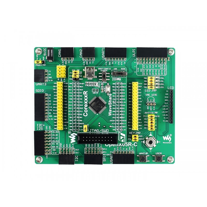 Open405R-C Standard kit with STM32F405RGT6 and accessories - Waveshare 8881 - Kamami on-line store