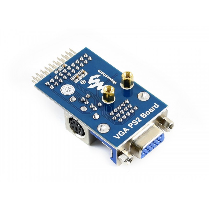 VGA PS2 Board module with VGA and PS2 connectors - Waveshare 4954 ...
