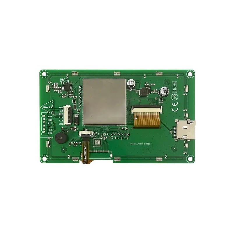 DMG48270C043 - HMI module with 4.3" LCD TFT display and touch panel ...