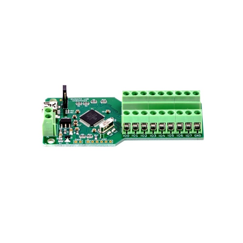 16 Channel USB GPIO Module - 16-kanałowy ekspander IO z komunikacją USB ...
