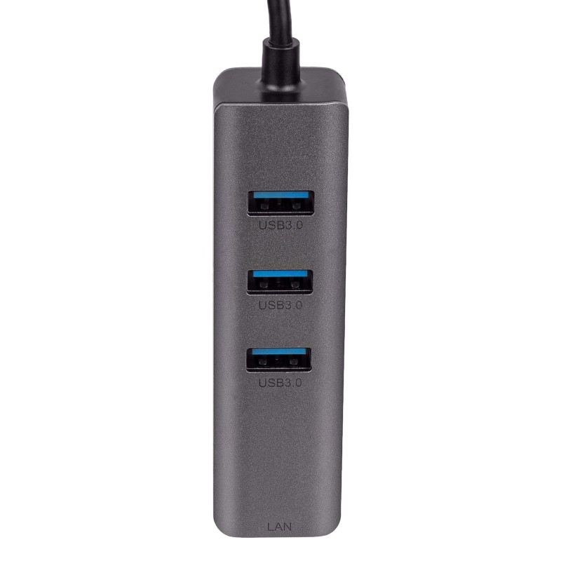 AK-AD-66 - 3-port USB 3.0 HUB with an Ethernet connector - Kamami on ...