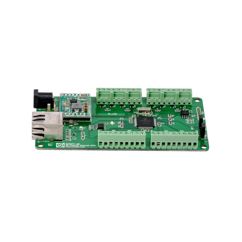 32 Channel Ethernet GPIO Module - 32-channel IO expander with Ethernet communication - Kamami on ...