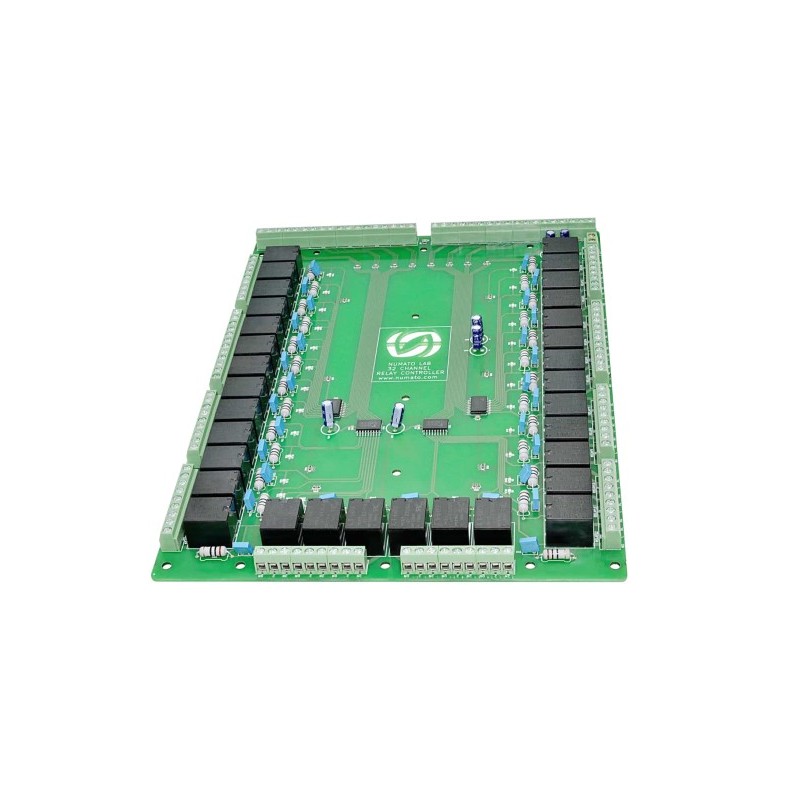 32 Channel Relay Controller Board - a module with 32 relays - Kamami on ...