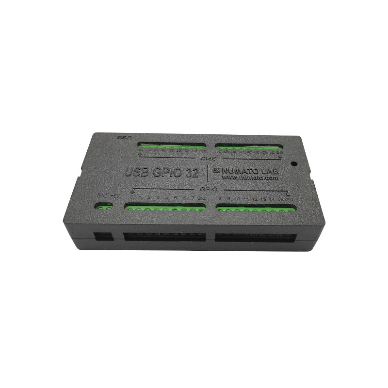 32 Channel USB GPIO Module - 32-channel IO expander with USB communication + enclosure - Kamami ...