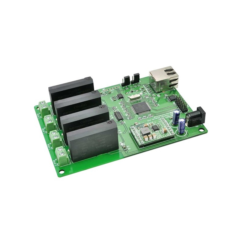 4 Channel Ethernet Solid State Relay Module - module with 4 SSR DC ...