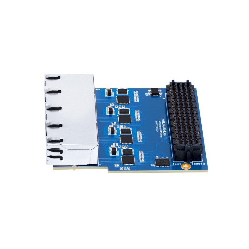 4 Port Gigabit Ethernet FMC Module - 4-channel Ethernet module with ...