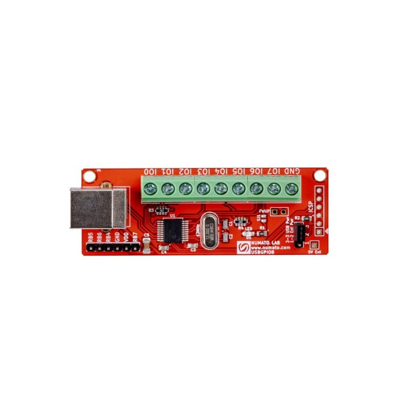 8 Channel USB GPIO Module - 8-channel IO expander with USB ...