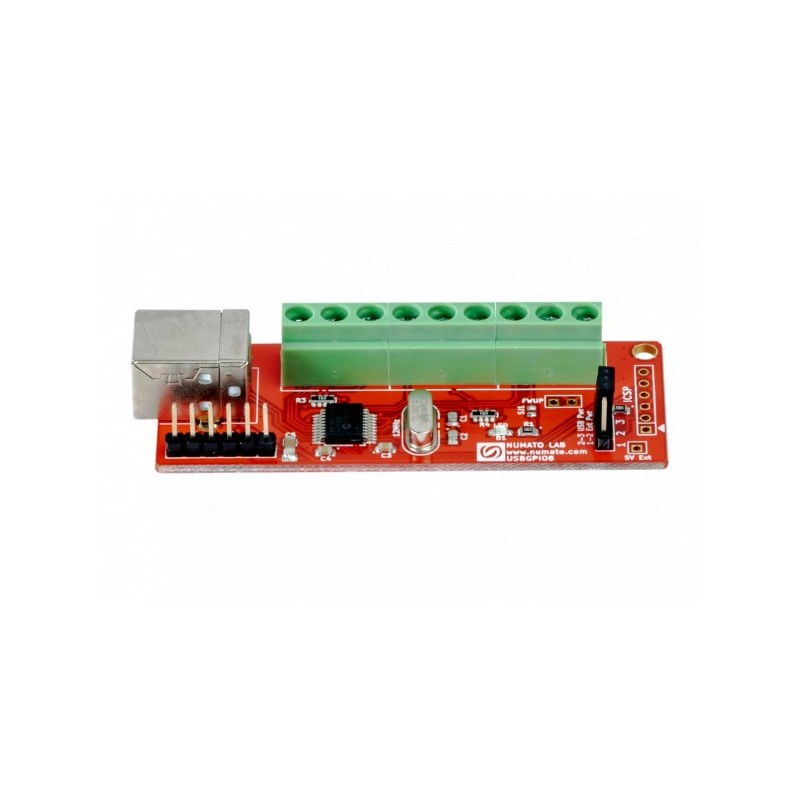 8 Channel USB GPIO Module - 8-channel IO expander with USB communication (Pull-Up) - Kamami on ...