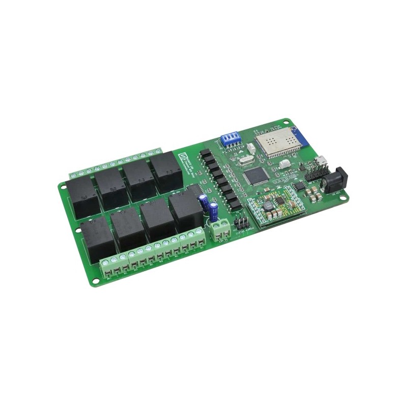 8 Channel WiFi Relay Module - module with 8 relays and WiFi communication - Kamami on-line store