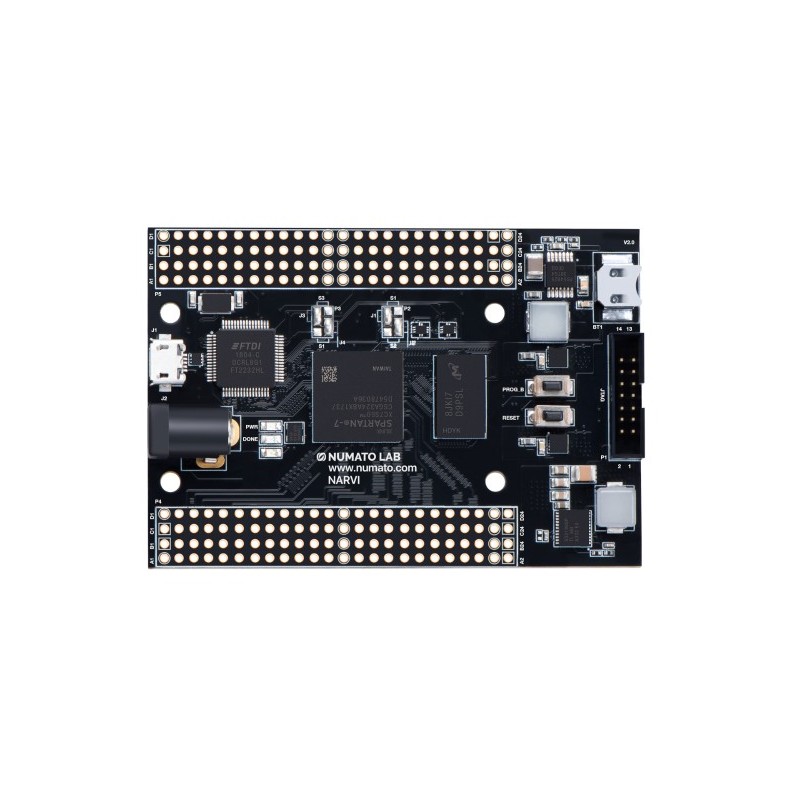 Narvi Spartan 7 FPGA Module - development board with Xilinx Spartan 7 ...