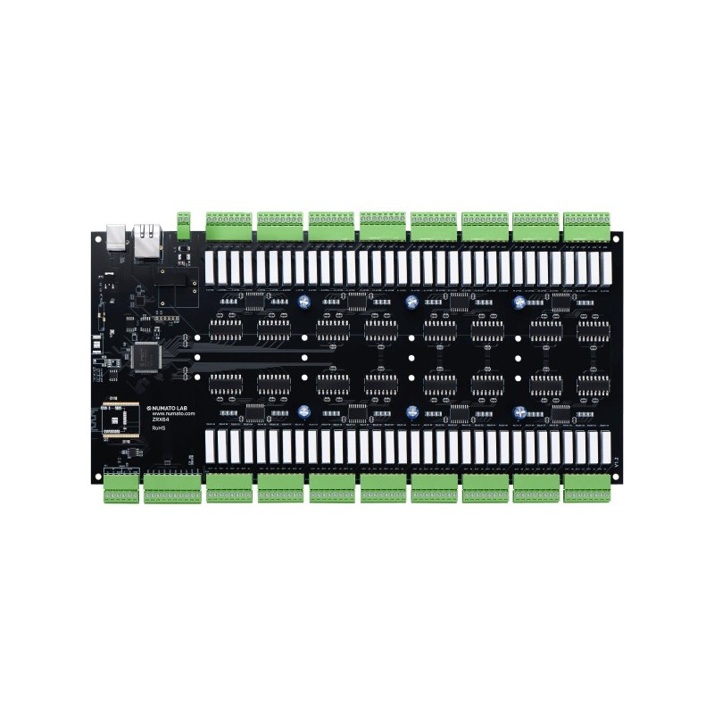 Prodigy ZRX64 - moduł z 64 przekaźnikami i interfejsem RS485, USB i ...