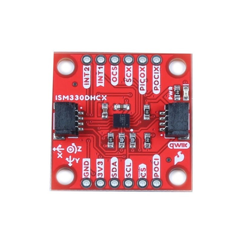 Qwiic 6DoF IMU - a module with a 3-axis accelerometer and a gyroscope ...