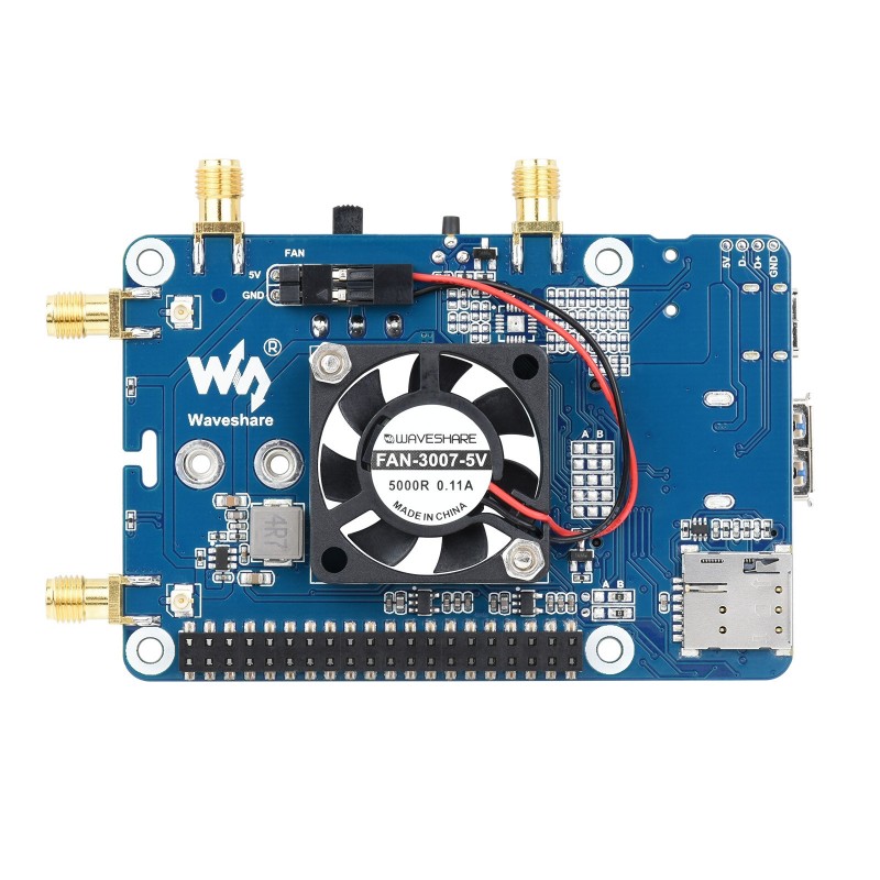 RM500Q-GL 5G/GNSS module kit for Raspberry Pi (EU) - Waveshare 22708 ...