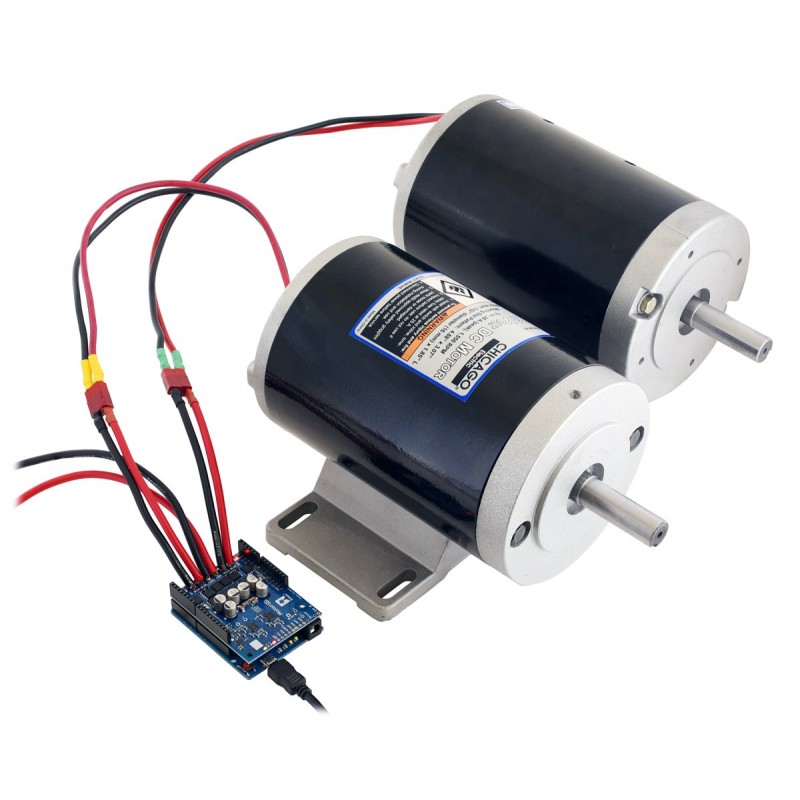 Motoron M2S24v16 Dual High-Power Motor Controller Shield - 2-kanałowy ...