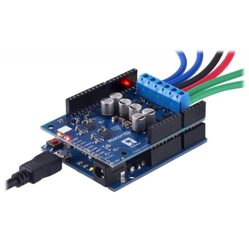 Motoron M2S24v14 Dual High-Power Motor Controller Shield - 2-channel DC ...