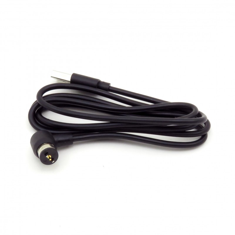 USB cable with 2-pin round magnetic connector + socket - Kamami on-line ...