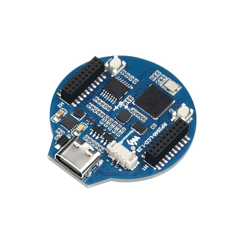 Rp2040 Lcd 128 Module With Round Ips 128 Lcd Display And Rp2040 Microcontroller Kamami On 