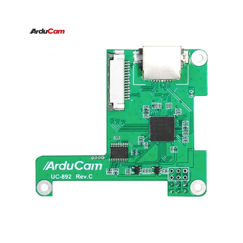 Arducam 64mp Camera And Cable Extension Kit A Set With A 64mp Camera And An Ethernet Adapter