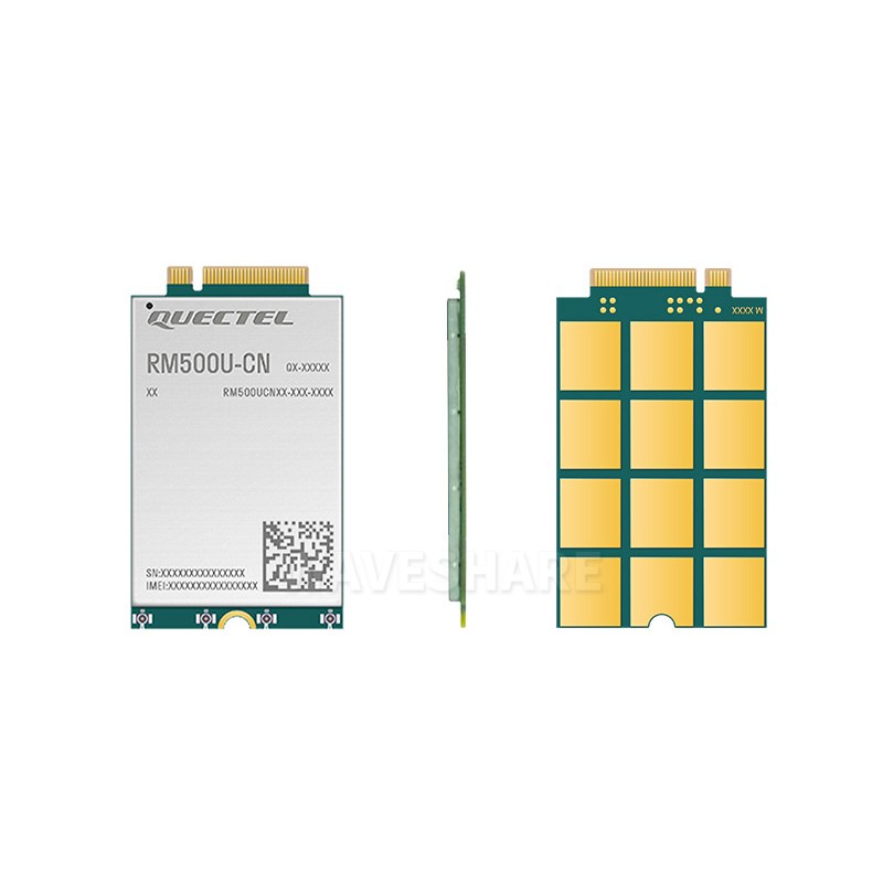 Moduł 5G/GNSS RM502Q-AE z złączem M.2 - Waveshare 23215 - sklep Kamami