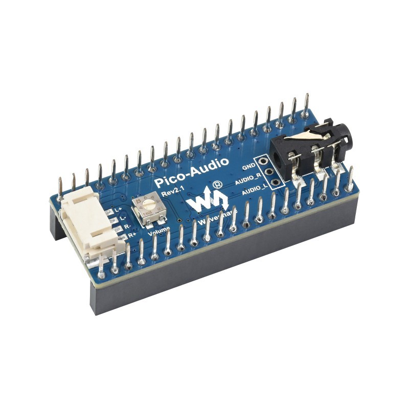 Pico-Audio sound module with speaker for Raspberry Pi Pico - Waveshare 20167 - Kamami on-line store