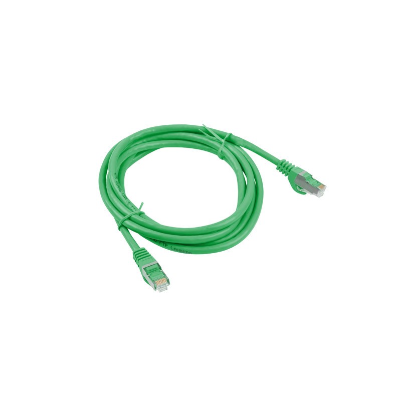 Patchcord - Ethernet cable 2m cat.6 FTP, green, Lanberg - Kamami on ...