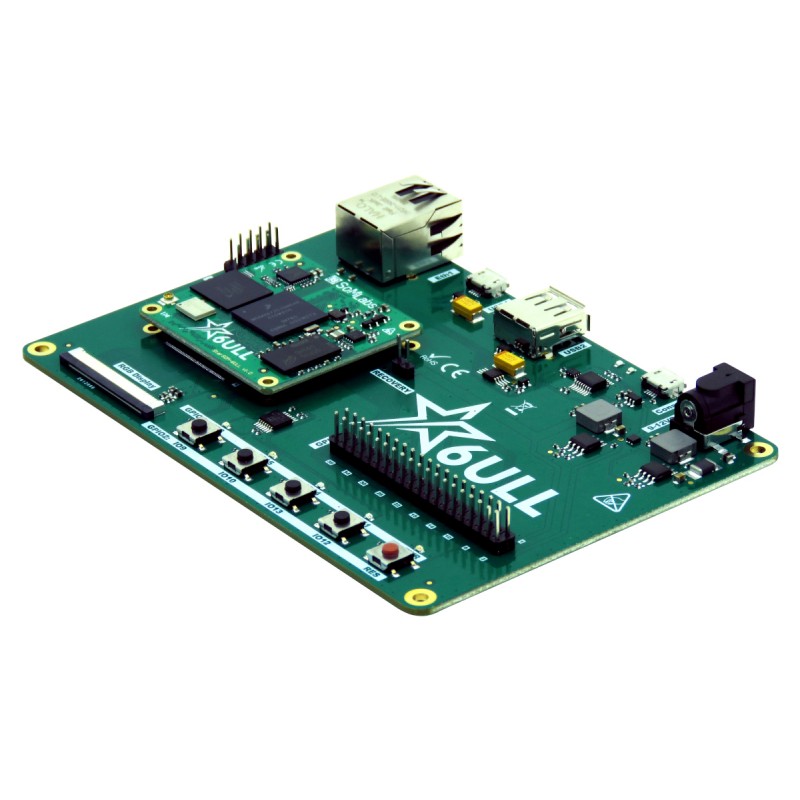 StarCB-6ULL-STD v.1.1 - base board for StarSOM modules with i.MX 6ULL ...