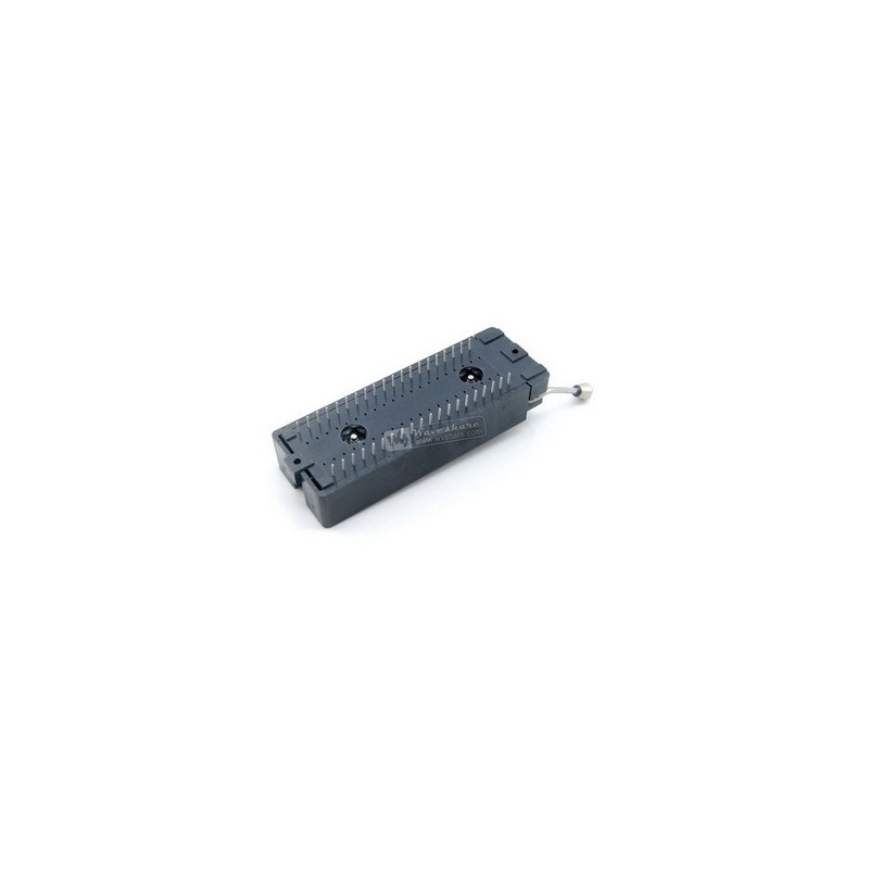 Universal IC Socket DIP 40 Pin Universal ZIF IC Socket Black | Zero ...