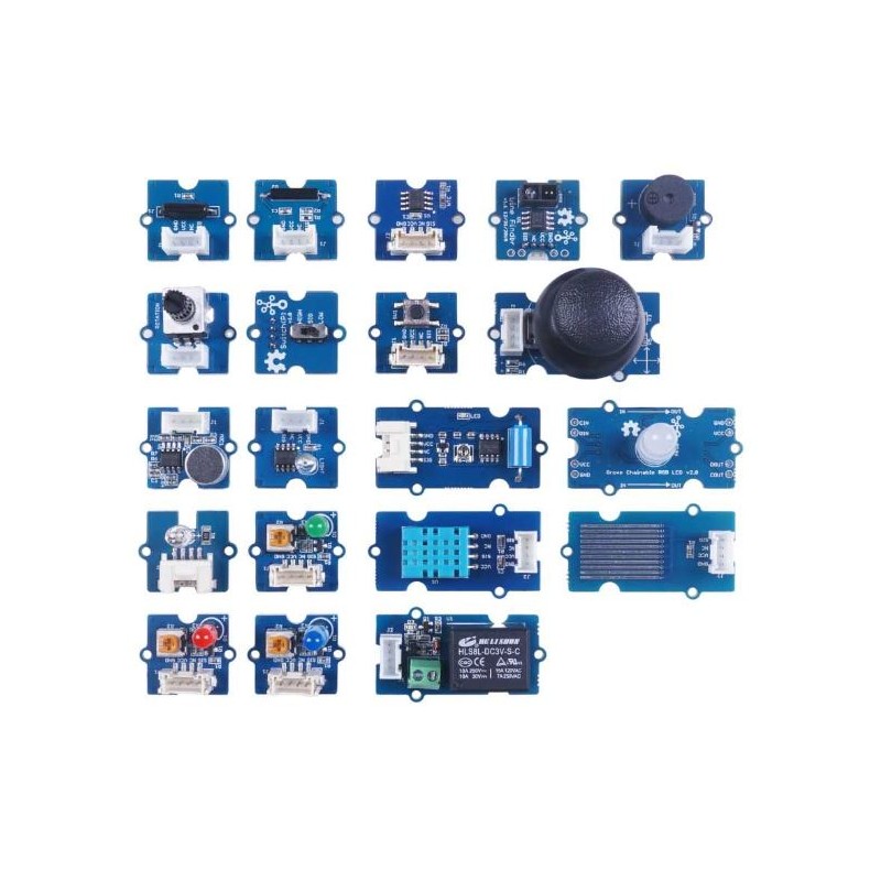 Grove Creator Kit - zestaw startowy z 20 modułami Grove dla Arduino ...