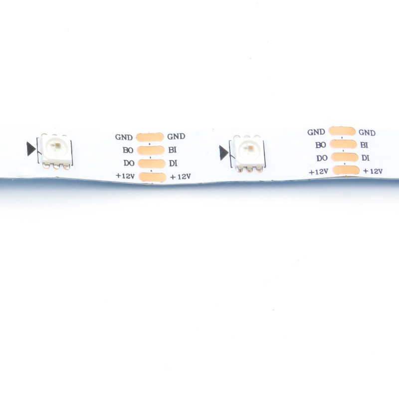 Taśma LED RGB WS2815 5m (30 LED/m) biała PCB - sklep Kamami