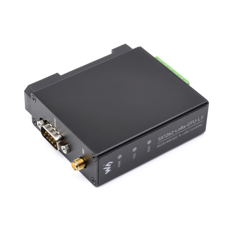 Industrial LoRa SX1262 DTU LF 433 MHz module with RS232/RS485/RS422 ...