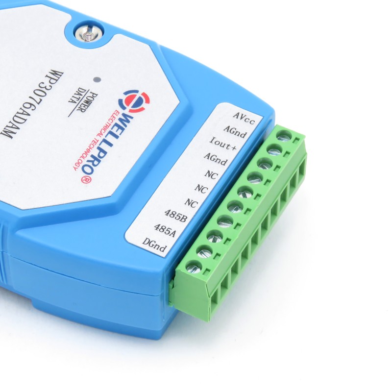 WP3076ADAM - current output module 0-20mA/4-20mA with RS485 interface ...